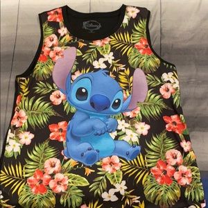 Disney | Tops | Disney Stitch Tank Top | Poshmark